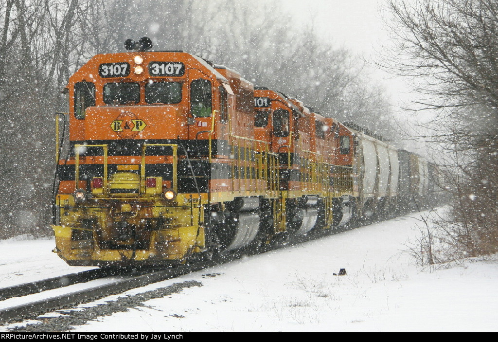 B & P 3107 GP40-3 EMD 1967